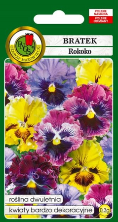 Rococo pansy multiflower mix 0.3 g | Assortment \ SEEDS \ FLOWERS ...