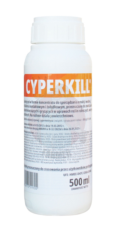 Cyperkill Max 500 EC 0,5 L 0,5 L | Asortyment \ ŚRODKI OCHRONY ROŚLIN ...