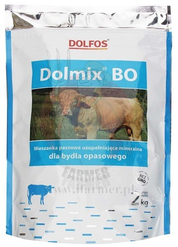 DOLMIX BO 2 kg 2 kg | Asortyment \ PASZE \ DLA BYDŁA Producenci \ Dolfos