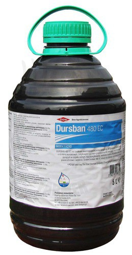 DURSBAN 480EC 5L 5L | ŚRODKI OCHRONY ROŚLIN \ UPRAWA PROFESJONALNA ...