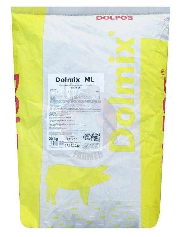 Dolmix ML 20 kg 20 kg | Asortyment \ PASZE \ PASZA DLA ŚWIŃ Producenci ...