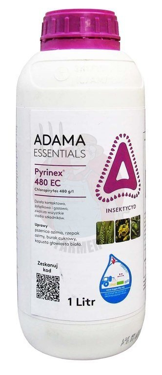 PYRINEX 480 EC 1L 1 L | Asortyment \ ŚRODKI OCHRONY ROŚLIN \ UPRAWA ...