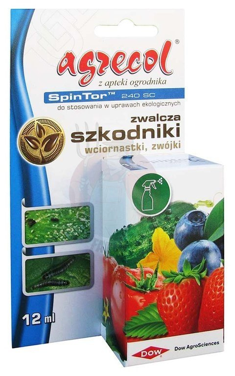SPINTOR 240 SC 12ml 12 ml | Asortyment \ ŚRODKI OCHRONY ROŚLIN \ UPRAWA ...