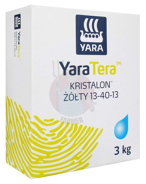 Yara Tera Kristalon żółty 13-40-13 3 kg | Asortyment \ NAWOZY \ DOM I ...